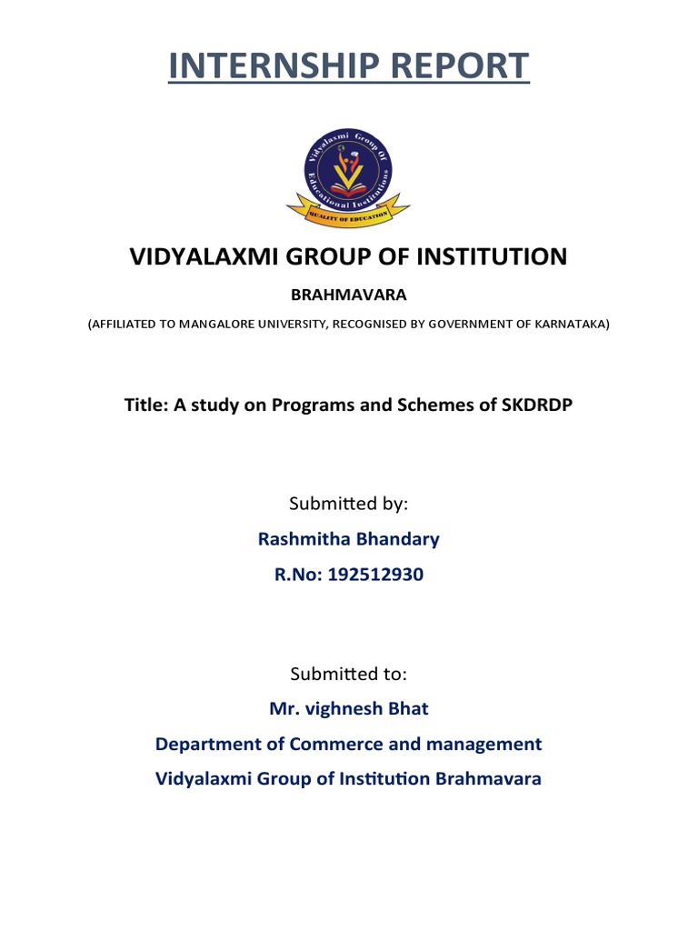 RASHMI B.PROJECT. | PDF | Financial Inclusion | Microfinance