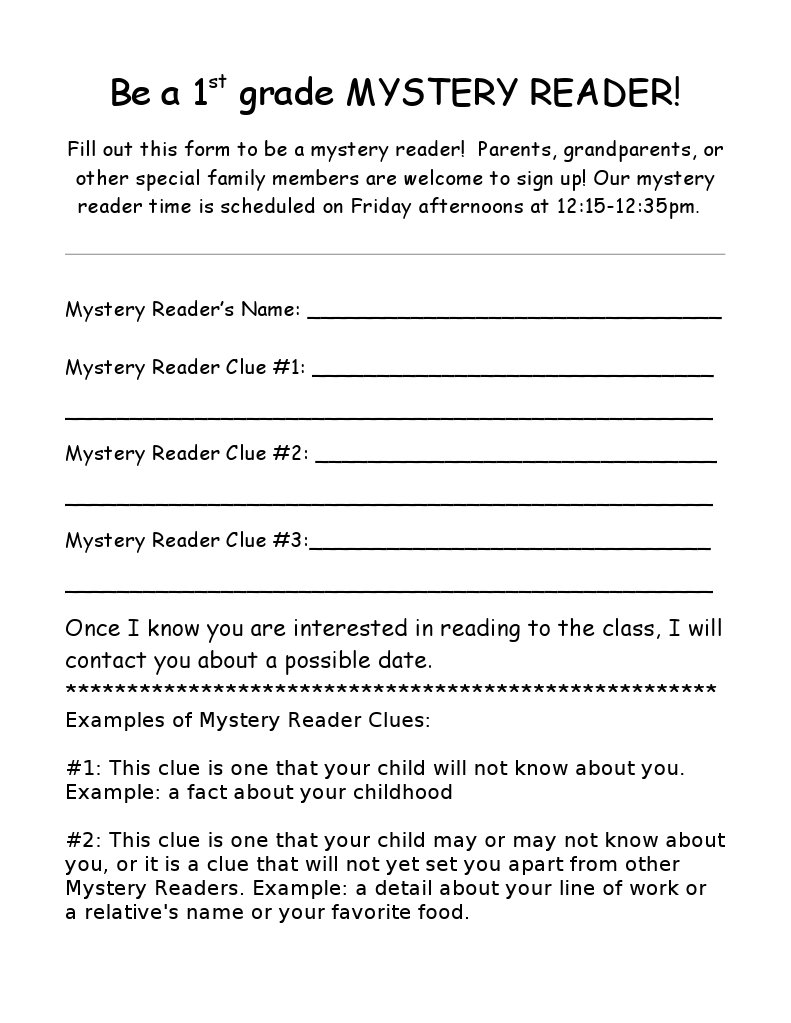 Mystery Reader | PDF