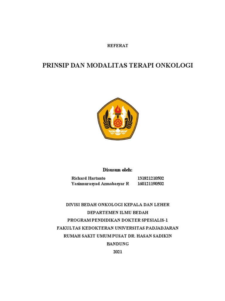 Prinsip Dan Modalitas Terapi | PDF