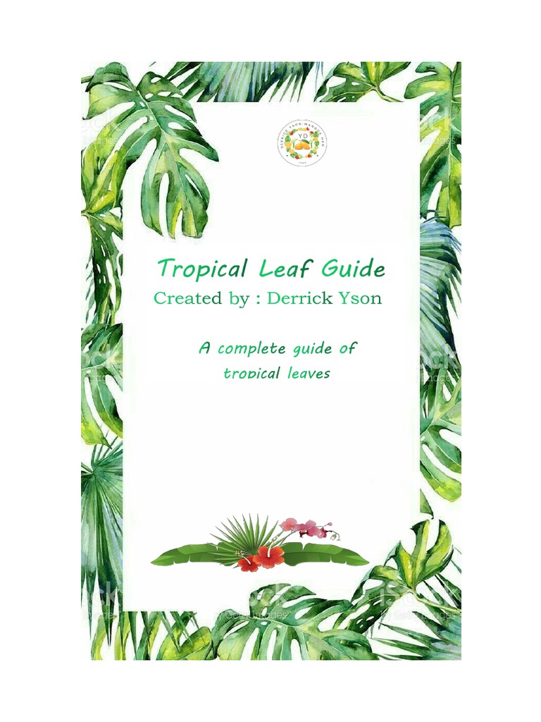 Tropical Plant Guide | PDF | Botany | Horticulture