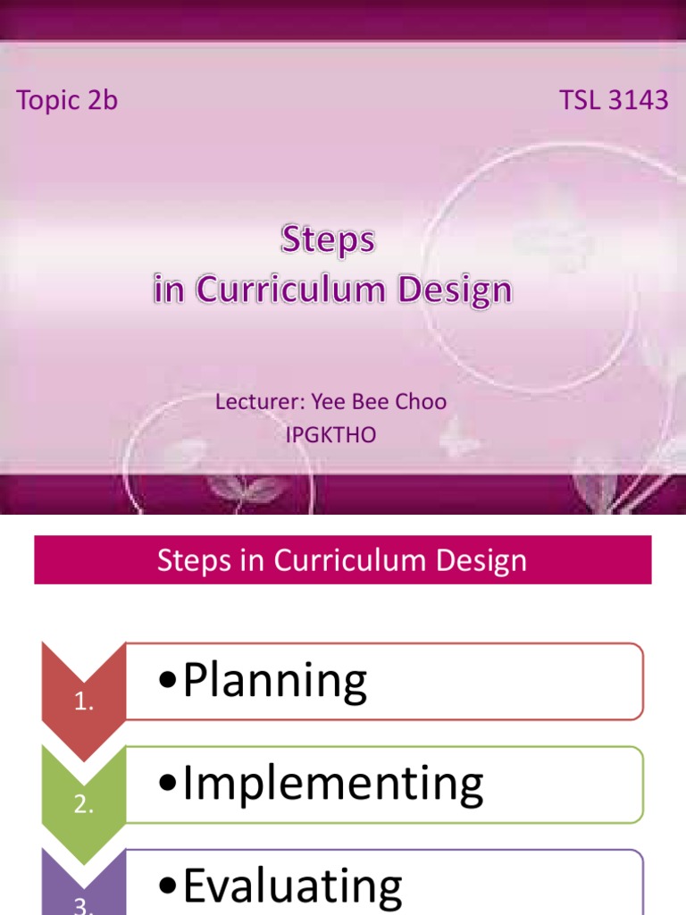 Curriculum Design Essentials | PDF | Curriculum | Learning