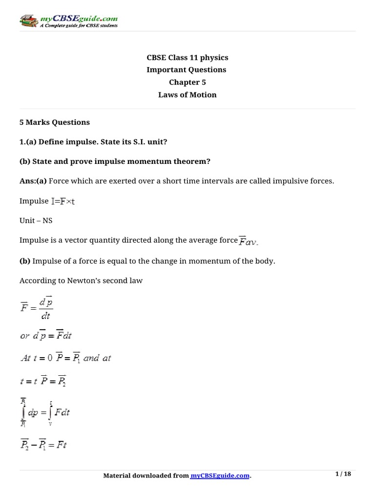 Impulse Unit - NS Impulse Is A Vector Quantity Directed Along The ...