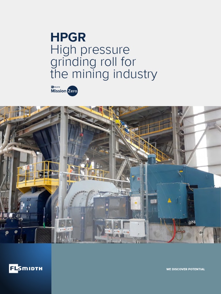 FLSmidth - HPGR - High Pressure Grinding Roll - Brochure | PDF | Mill ...