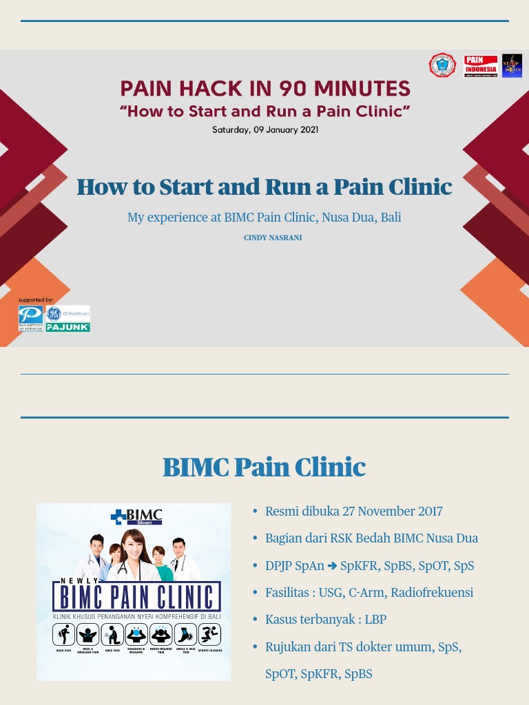 Pengalaman di Klinik Nyeri BIMC Bali | PDF | Pengembangan Diri ...