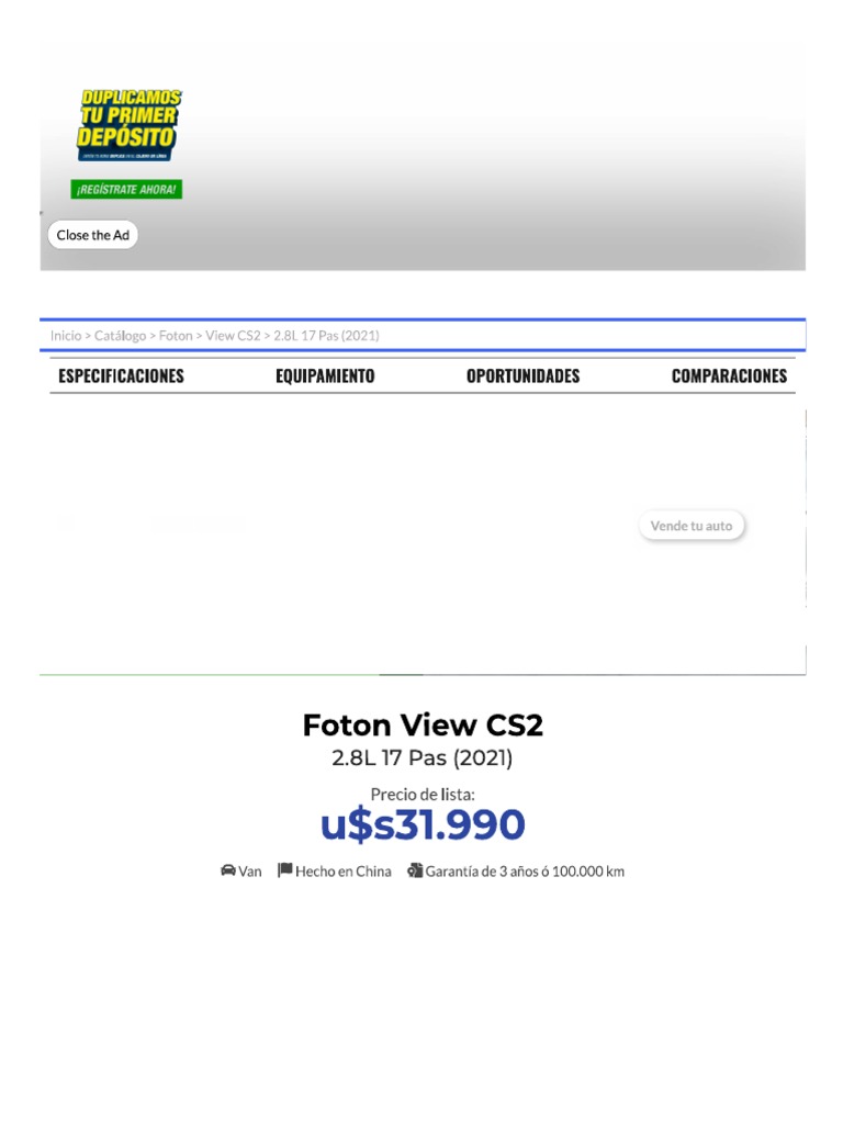 Foton C2 | PDF