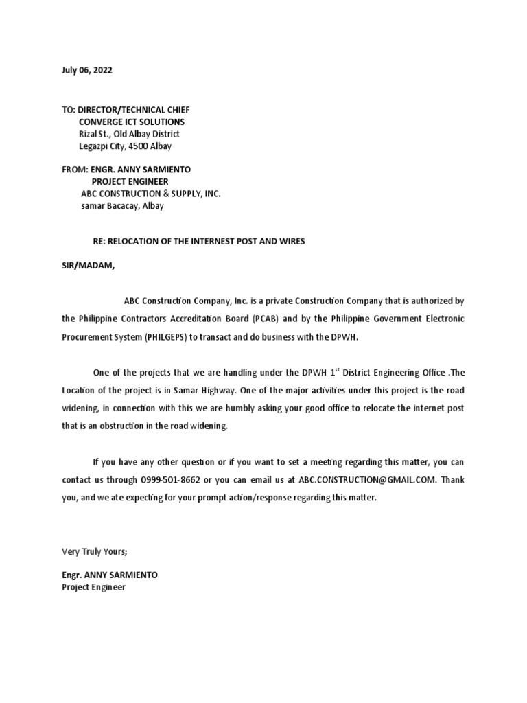 Converge Letter | PDF