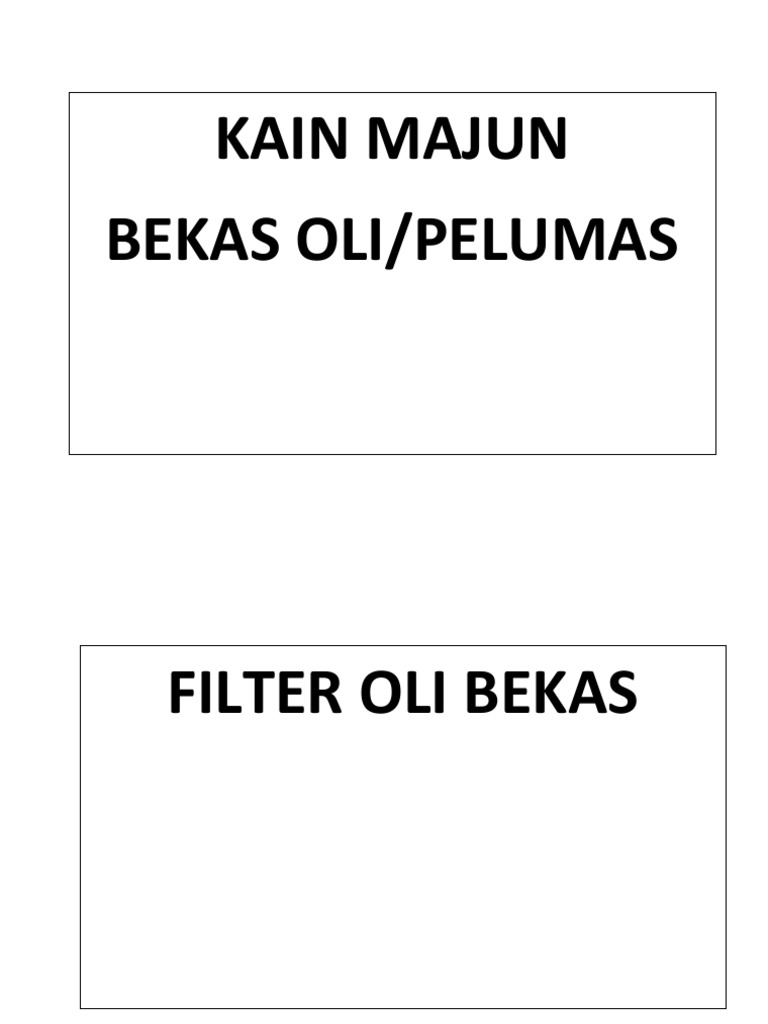 Label Limbah B3 | PDF