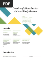 Case Study 1 - The Demise of Blockbuster | PDF | Netflix | Economies