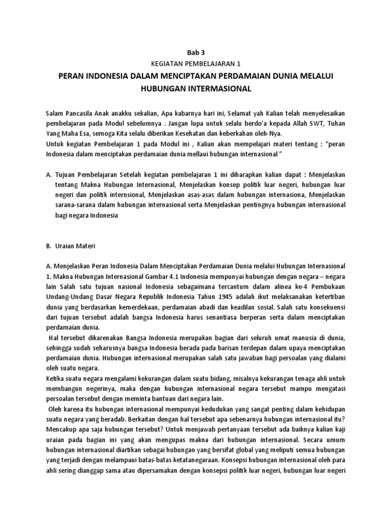 Modul PKN Kls XI | PDF