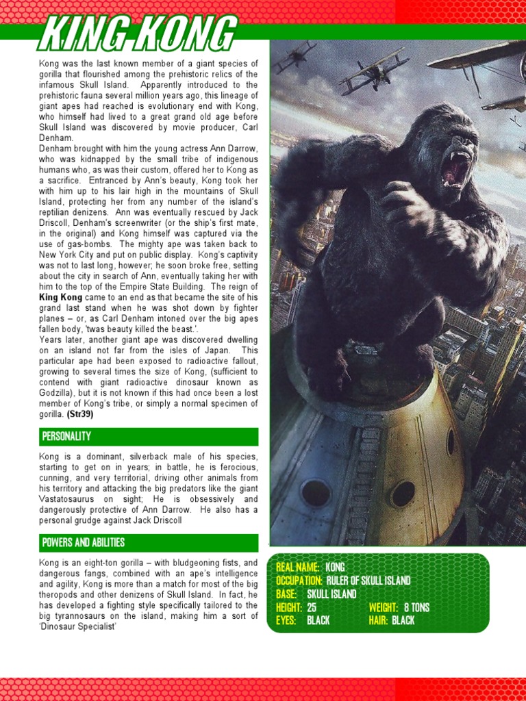 King kong | PDF