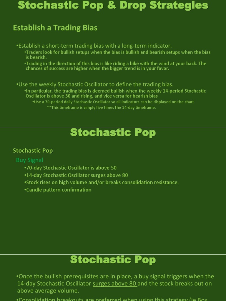 Kaizen Session3 Stochastics Trading Strategy Group3 | PDF | Market ...