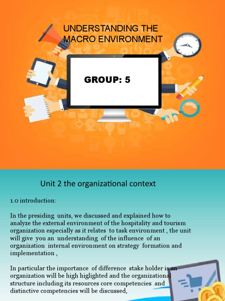 Understanding The Macro Environment | PDF | Organizational Structure ...