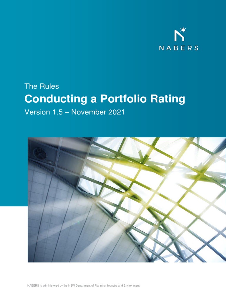 Nabers Rules - Conducting A Portfolio Rating v1.5 | PDF | Technology ...