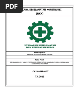 Rencana Keselamatan Konstruksi (RKK) | PDF