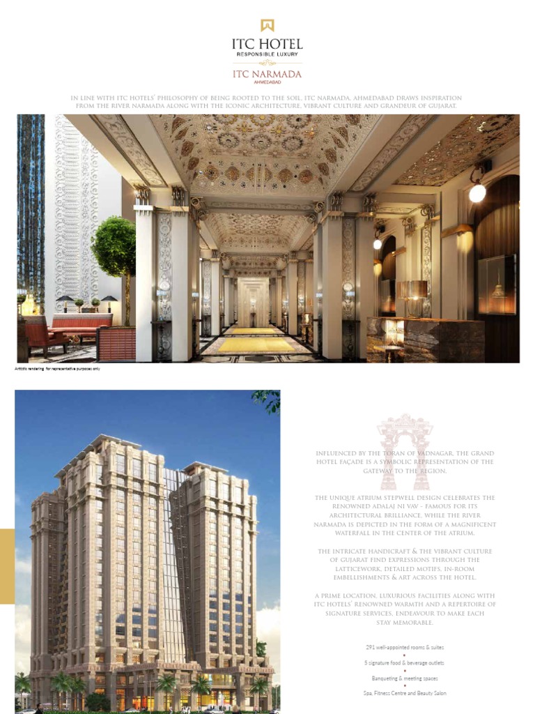 Factsheet Itc Narmada | PDF | Restaurants | Hotel