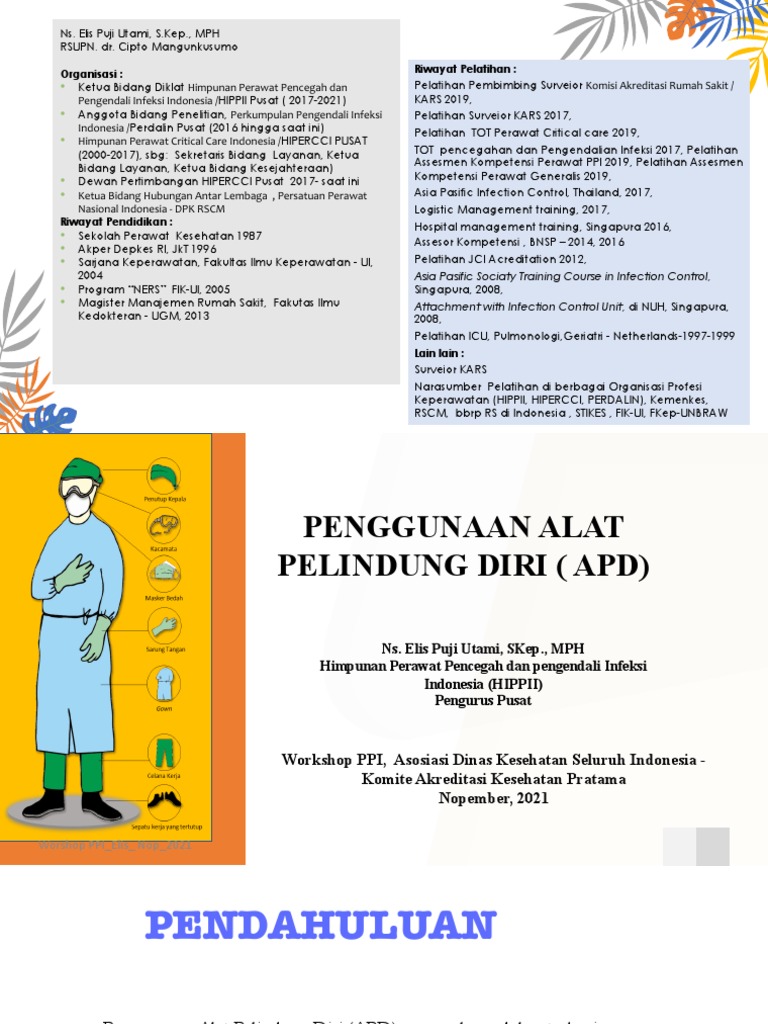 Panduan Penggunaan APD untuk Perawat | PDF | Pengembangan Diri ...