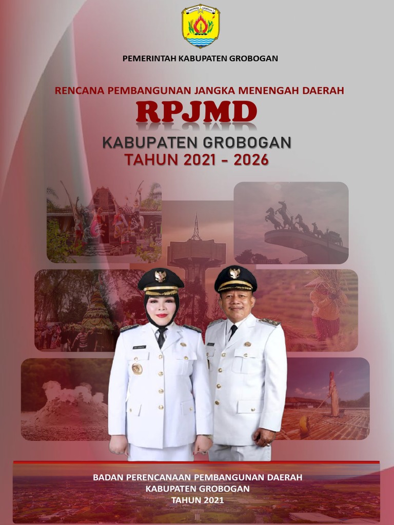 RPJMD Kabupaten Grobogan Tahun 2021 - 2026 | PDF