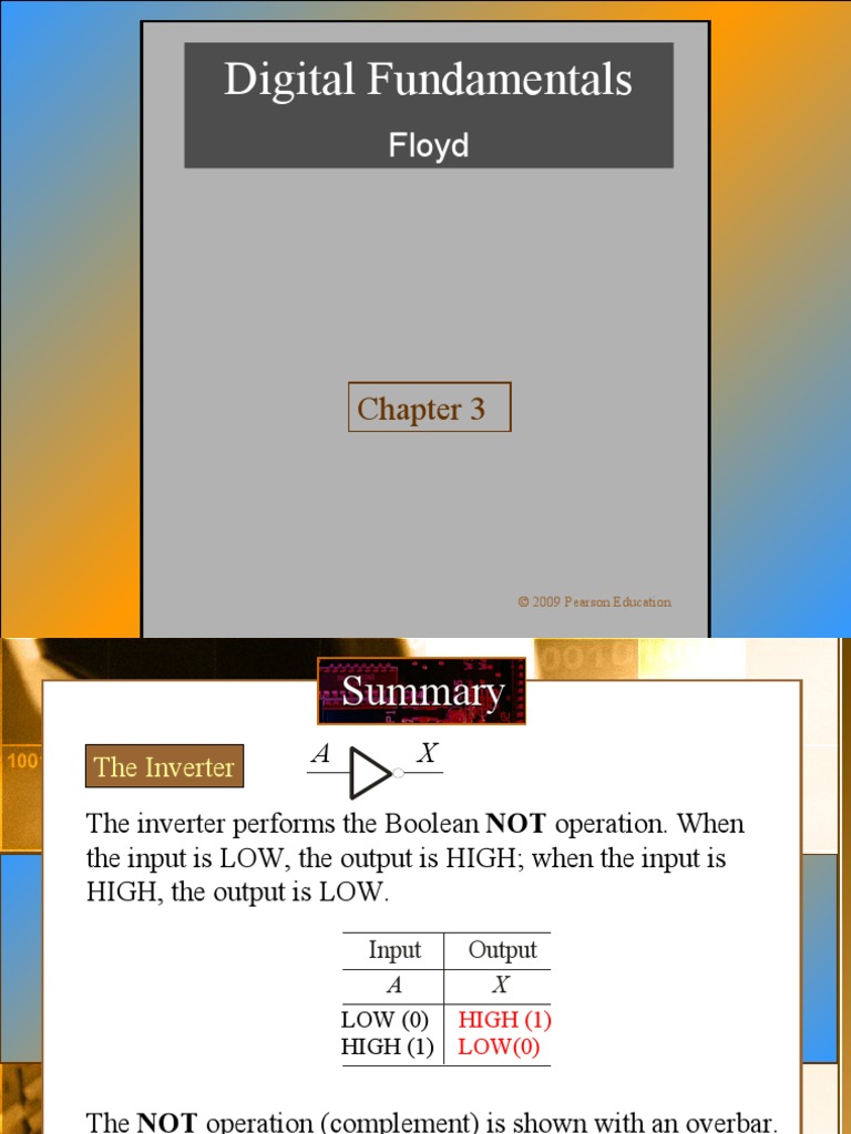 Digital Fundamentals: Floyd | PDF | Computer Engineering | Theoretical ...