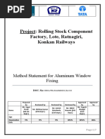 Block Work Method Statement | PDF | Specification (Technical Standard) | Masonry