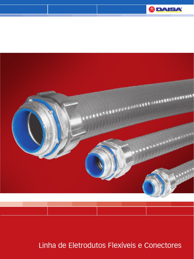 Eletrodutos Flexíveis e Conectores | PDF | Engenharia Mecânica | Natureza