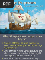 Age of Exploration Timeline | PDF | Exploration | Age Of Discovery
