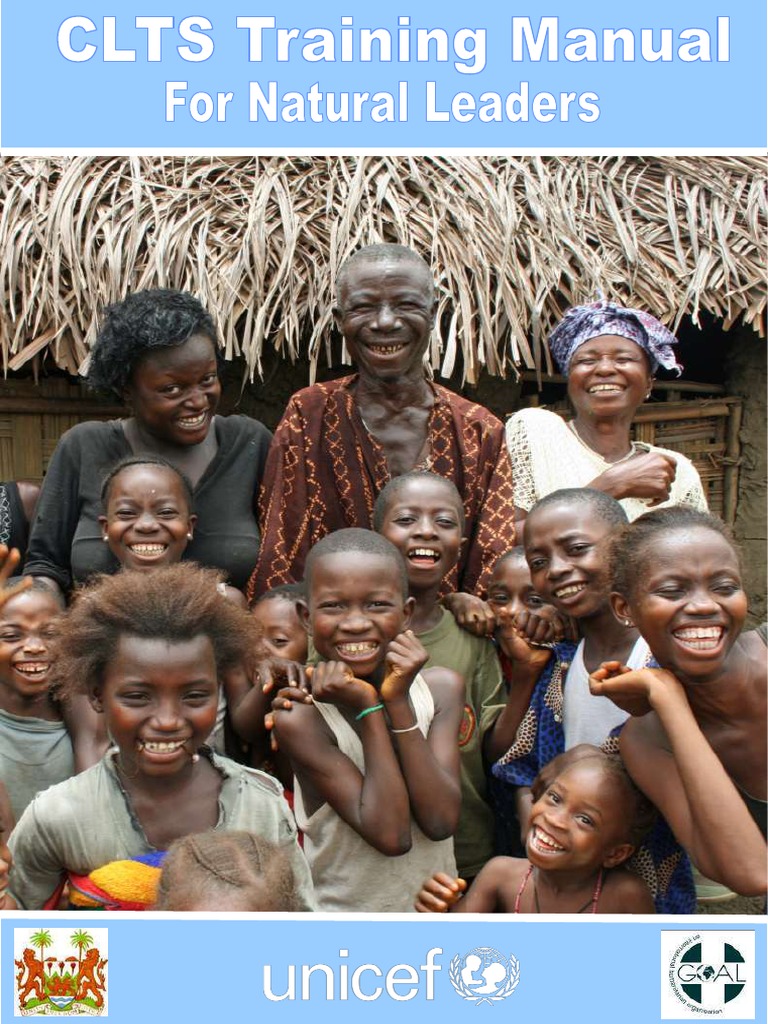 CLTS Natural Leaders Training Manual Sierra Leone | PDF | Wash | Sanitation