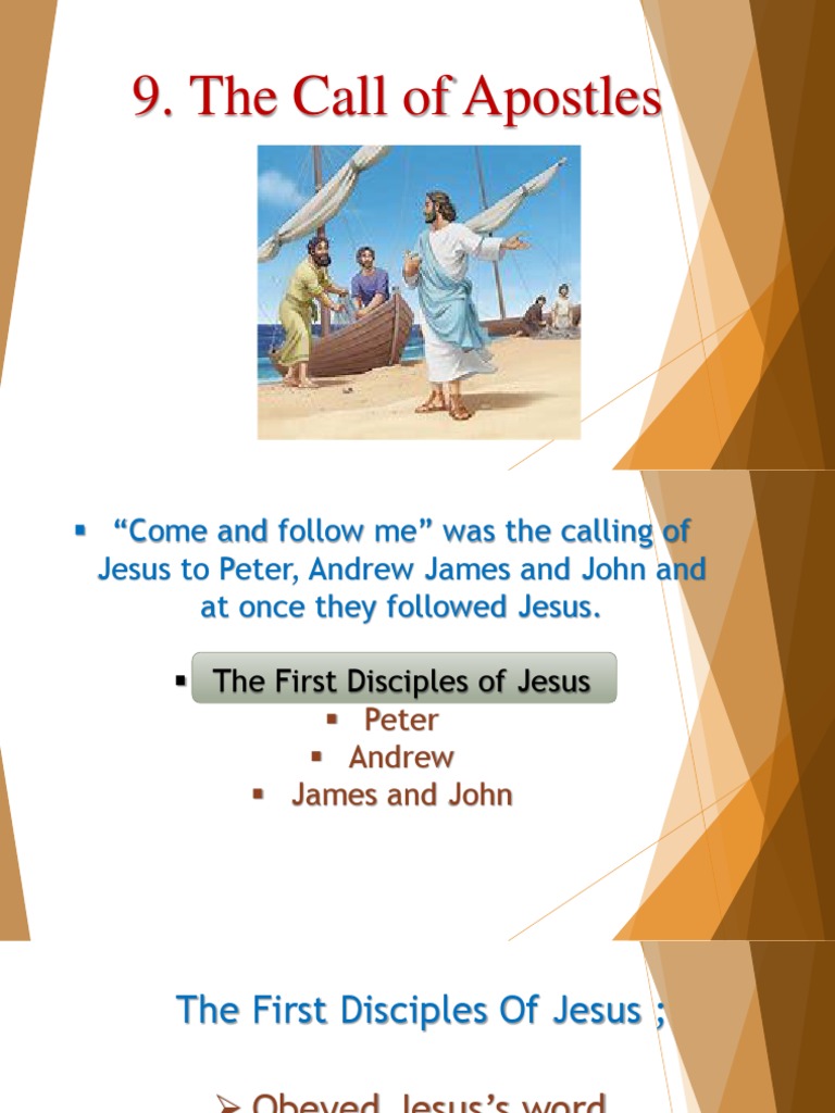 The Call of Apostles | PDF | Jesus | Gospel Of Matthew