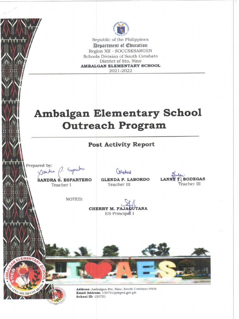 AES Outreach Program | PDF