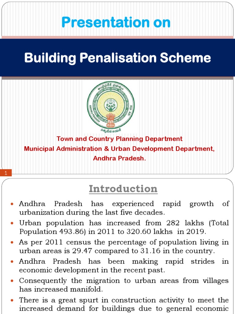 Building Penalisation Scheme AP 2025 | PDF | Apartment