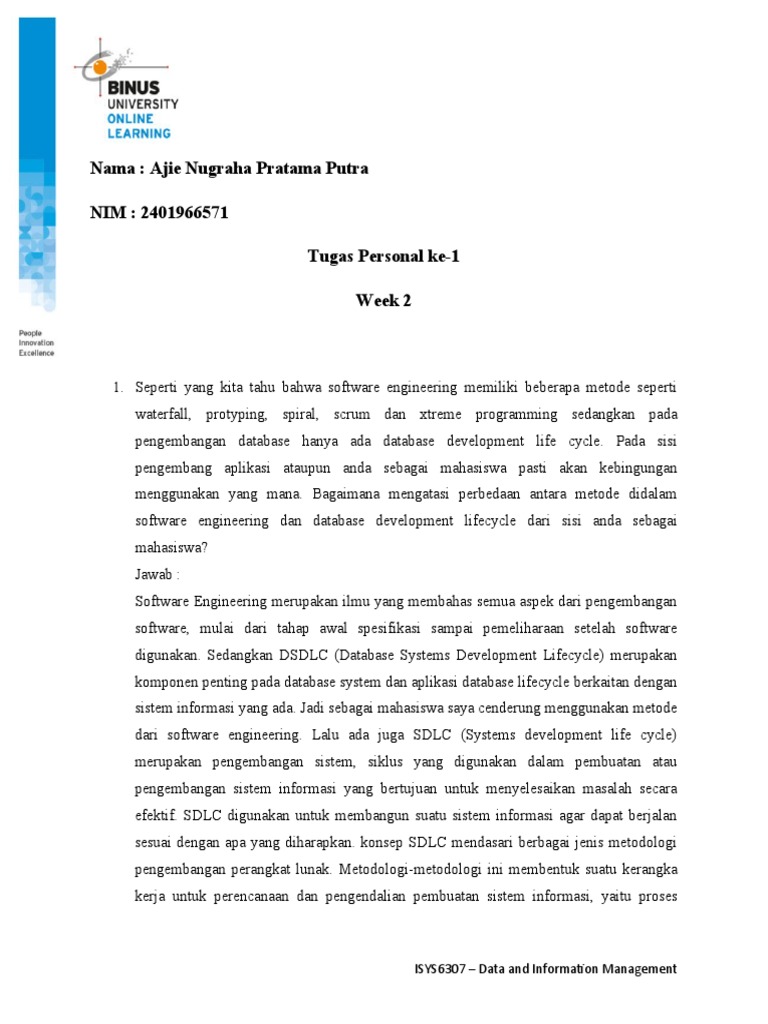 TP1 Data Information Management | PDF