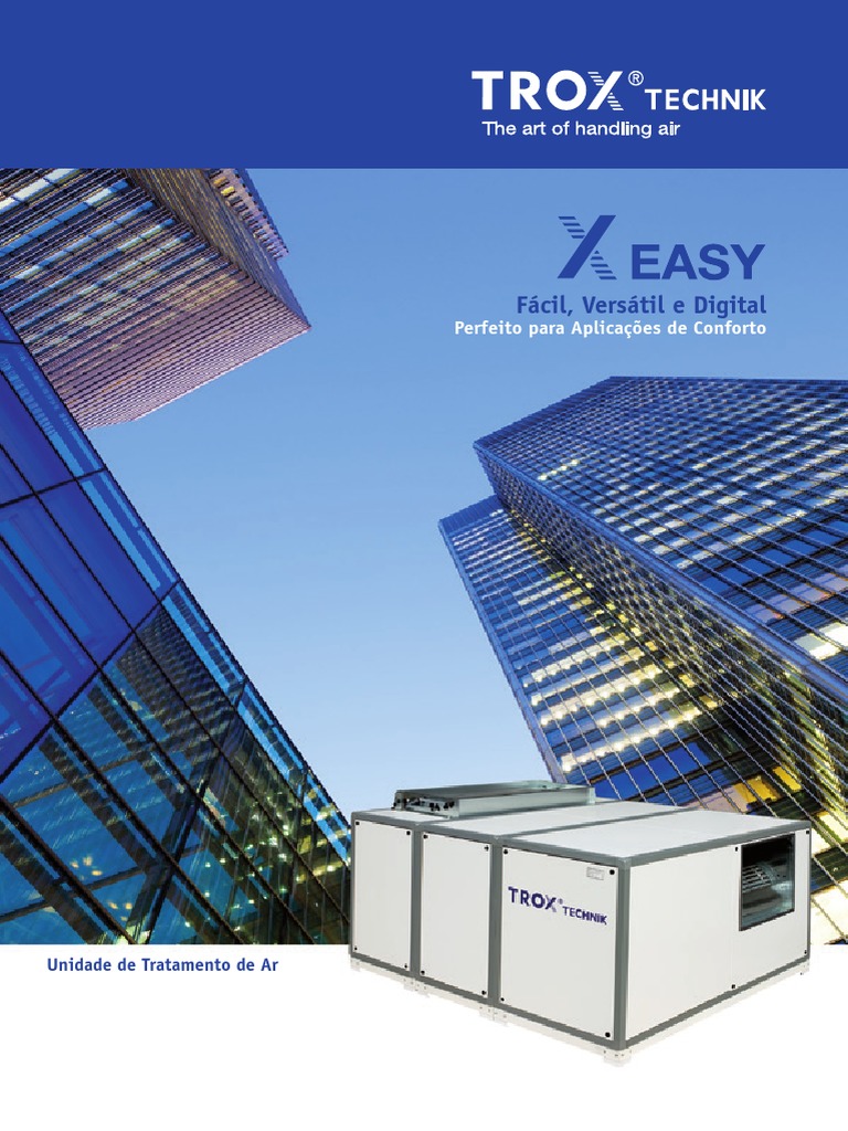 Fancoil Trox Easy | PDF | Uso eficiente de energia | Poliuretano