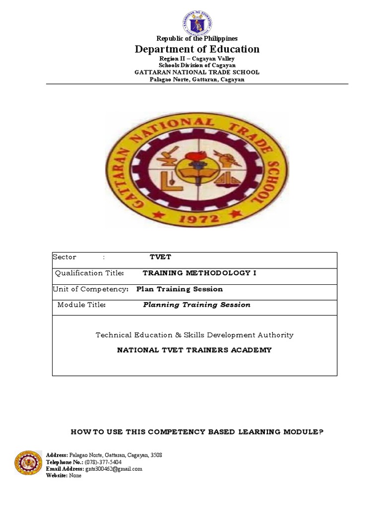 Plan Training Session | PDF | Manufactured Goods | Vehicles