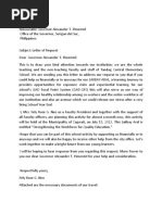 Request Letter For Seedlings | PDF