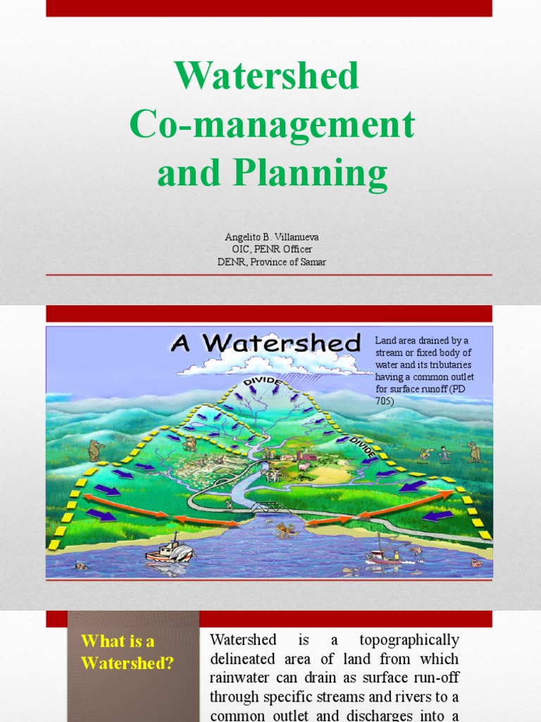 Watershed Co-Management Approach - PPTX (Autosaved) | PDF | Drainage ...