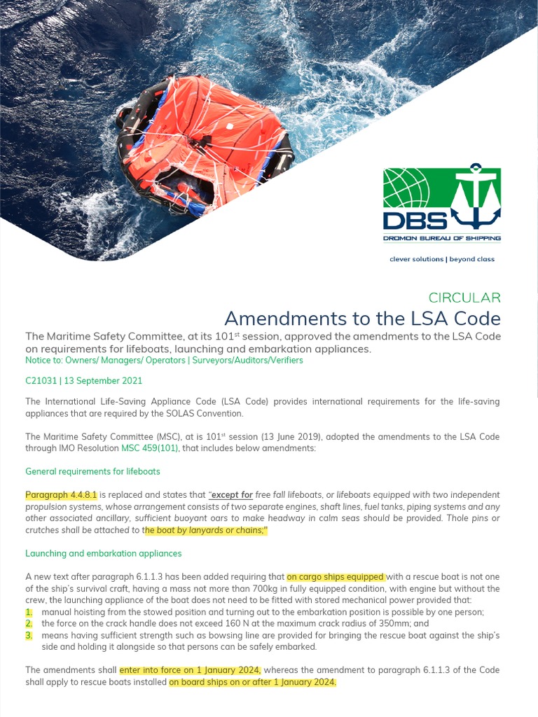 Amendments To The LSA Code | PDF | Business | Technology & Engineering