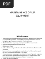 LSA and FFE Onboard As Per SOLAS | PDF | Equipment | Manufactured Goods