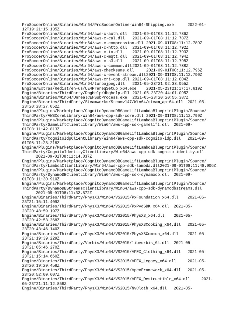 Manifest NonUFSFiles Win64 | PDF | System Software | Computer File