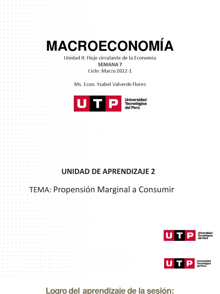 S07 S1 Propensión Marginal A Consumir Descargar Gratis Pdf