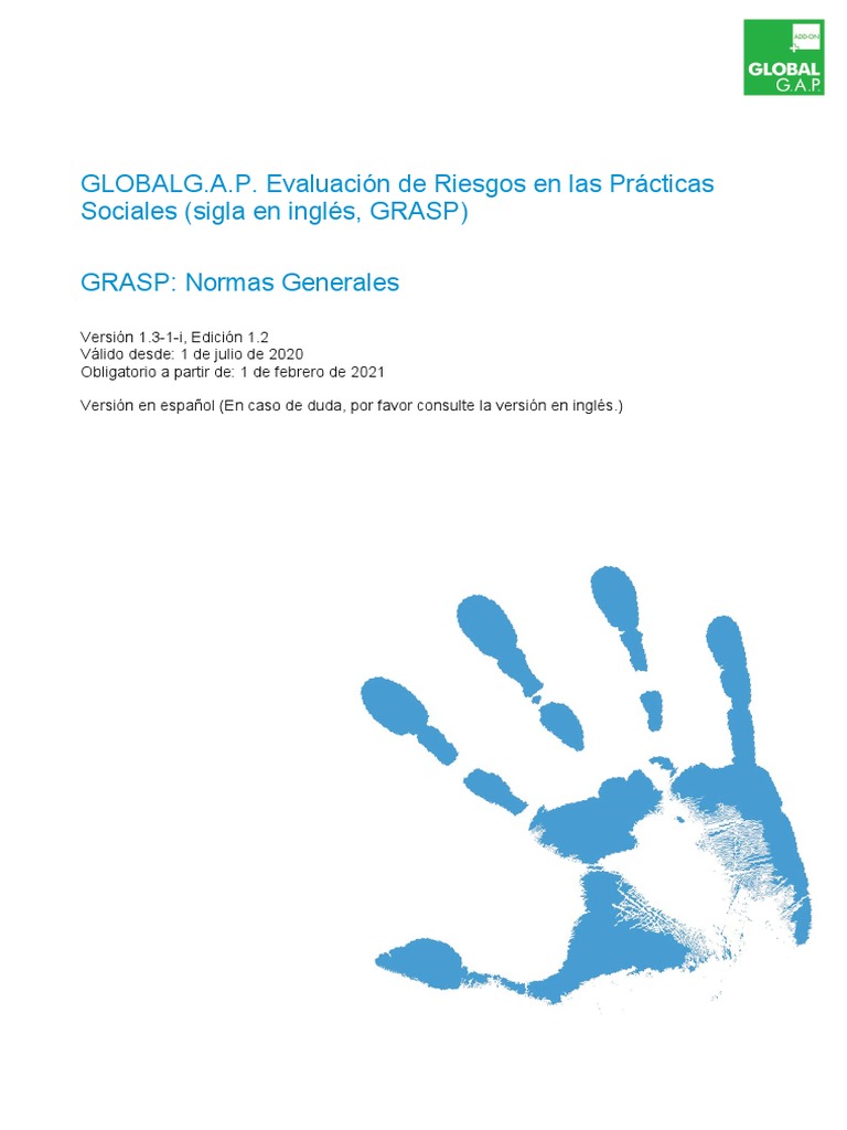 GRASP Add-On GR V1 3-1-I Ed1 2 Es | PDF | Business | Organización ...