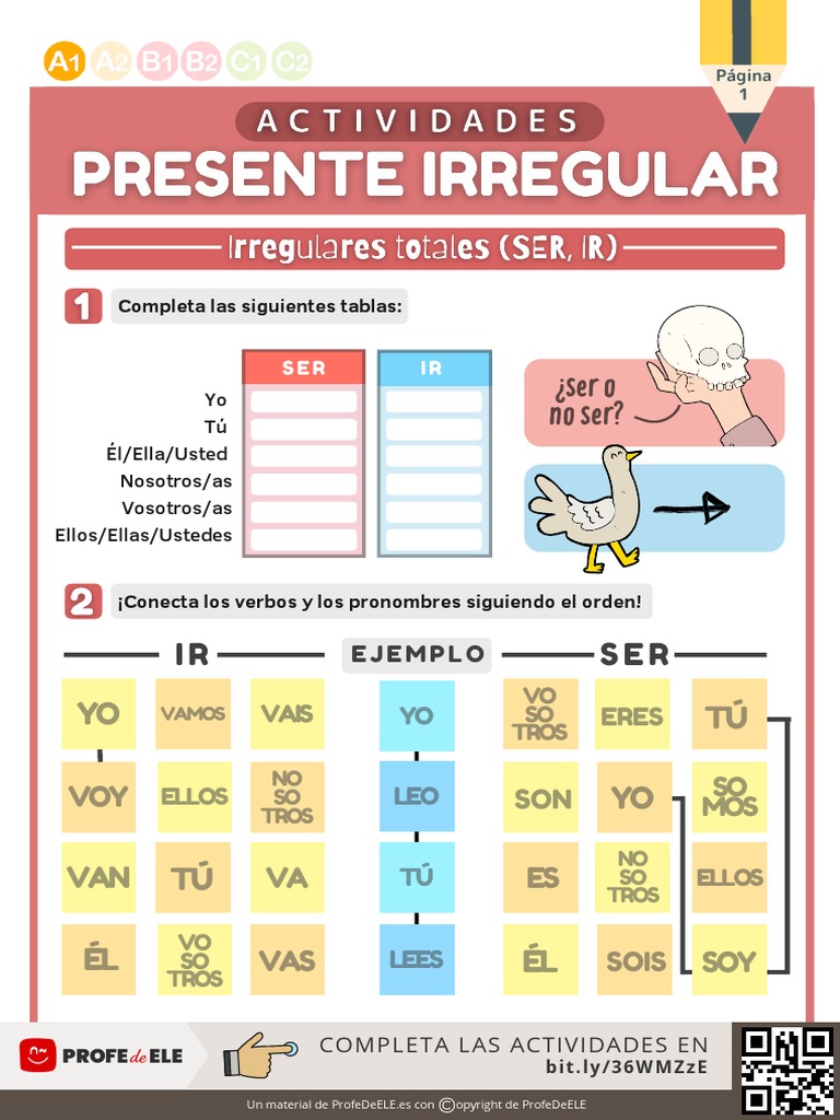 Cuadernillo Presente Irregular | PDF