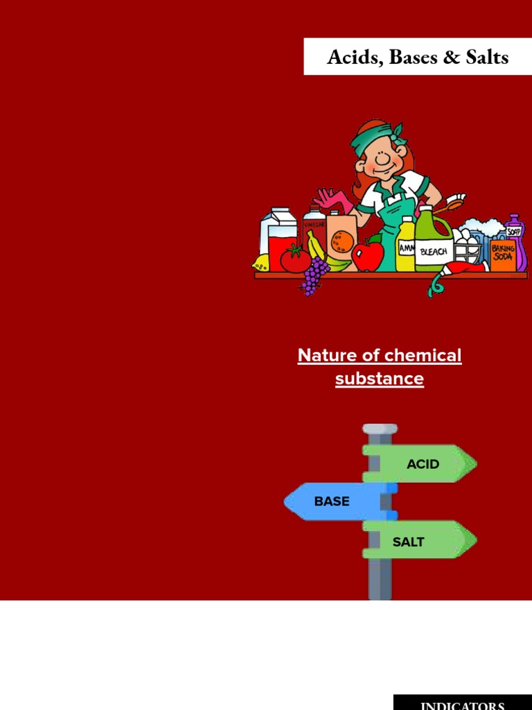 YT Acid Base and Salt 1 | PDF | Ph | Acid