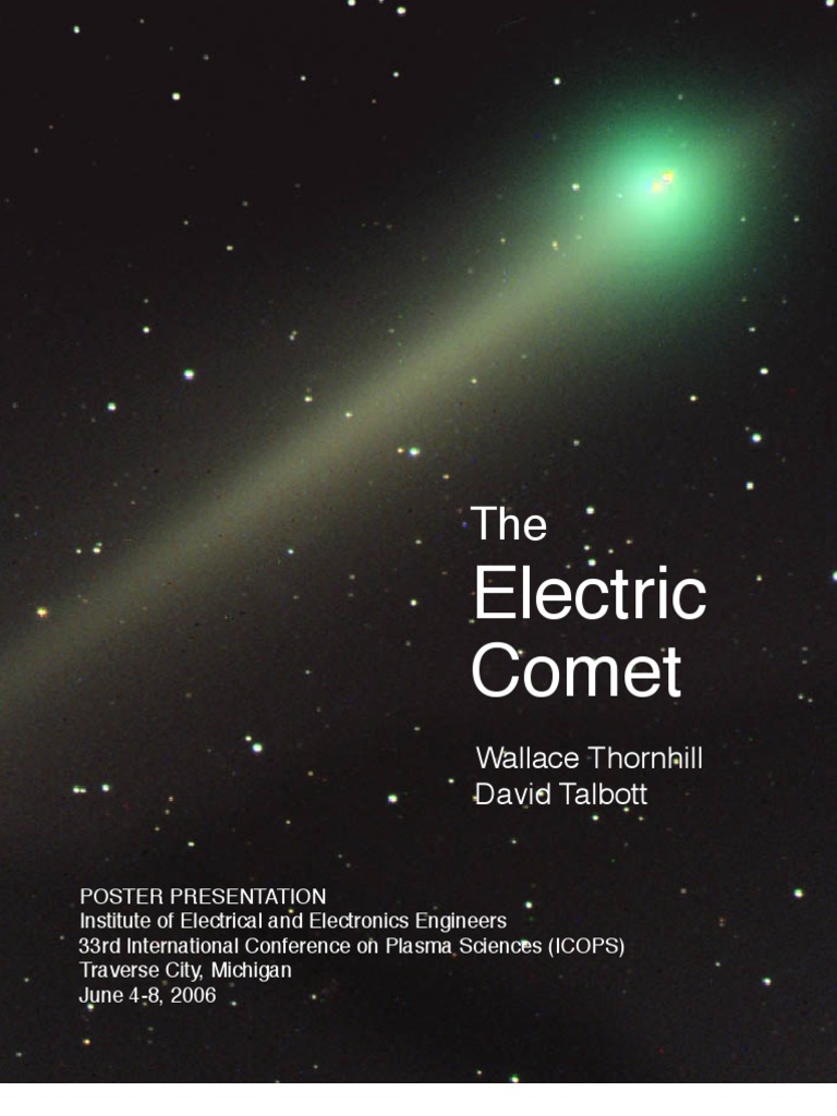 Electric Comet: Wallace Thornhill David Talbott | PDF | Comet | Sun