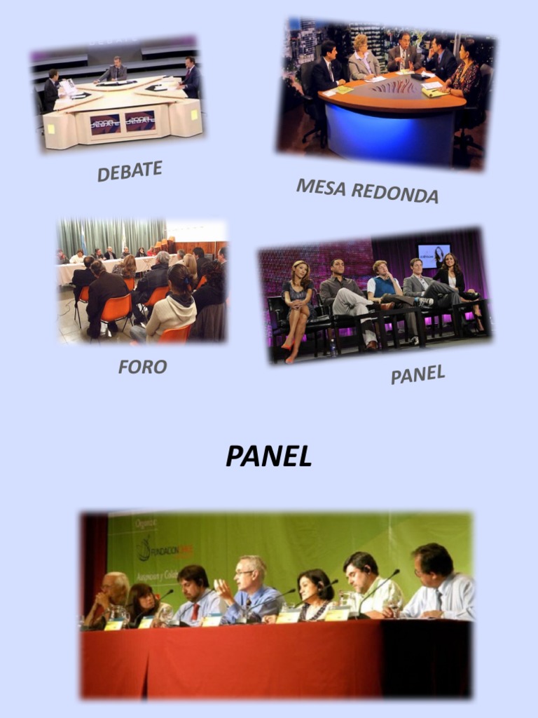 Panel Mesa Redonda Debate y Foro | PDF | Cognición