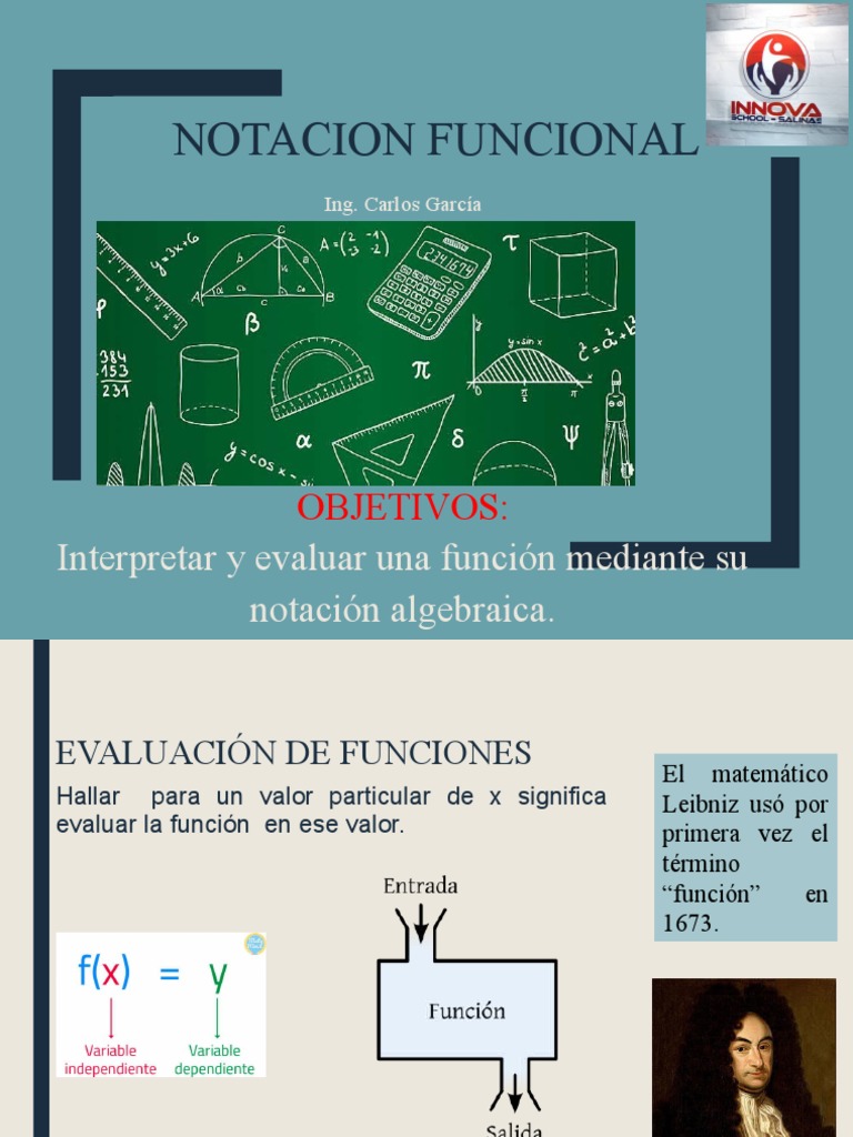 C2-3 Notacion Funcional | PDF | Función (Matemáticas) | Matemáticas