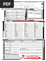 Twilight 2000 Character Sheet PDF | PDF