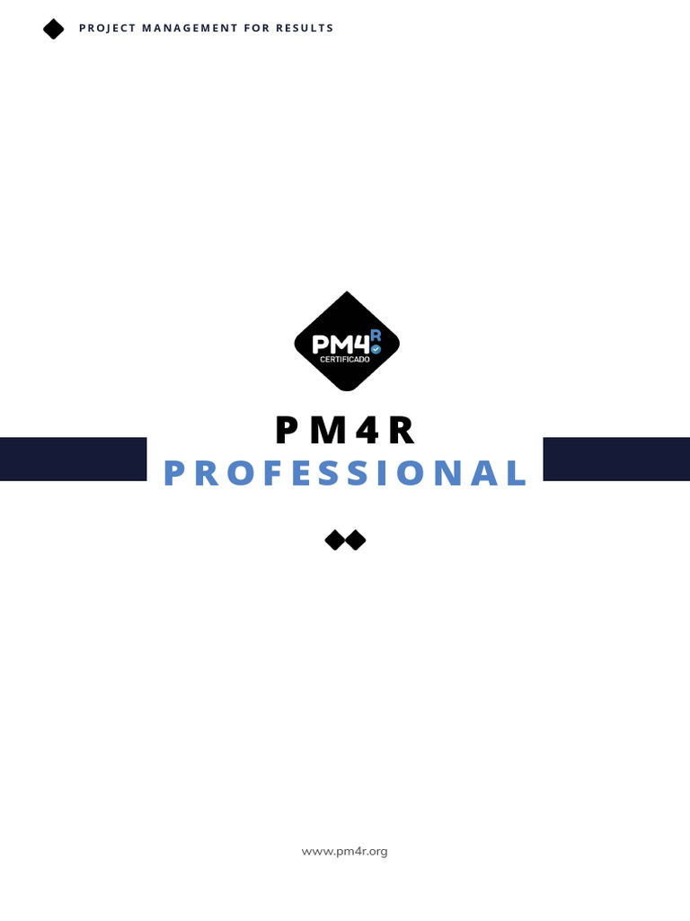 PM4RProfessionalBrochure v3 | PDF | Gestión de proyectos | Informática