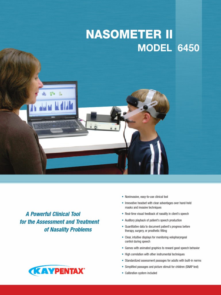 6450 Nasometer II K10M1108 | PDF | Personal Computers | Laptop