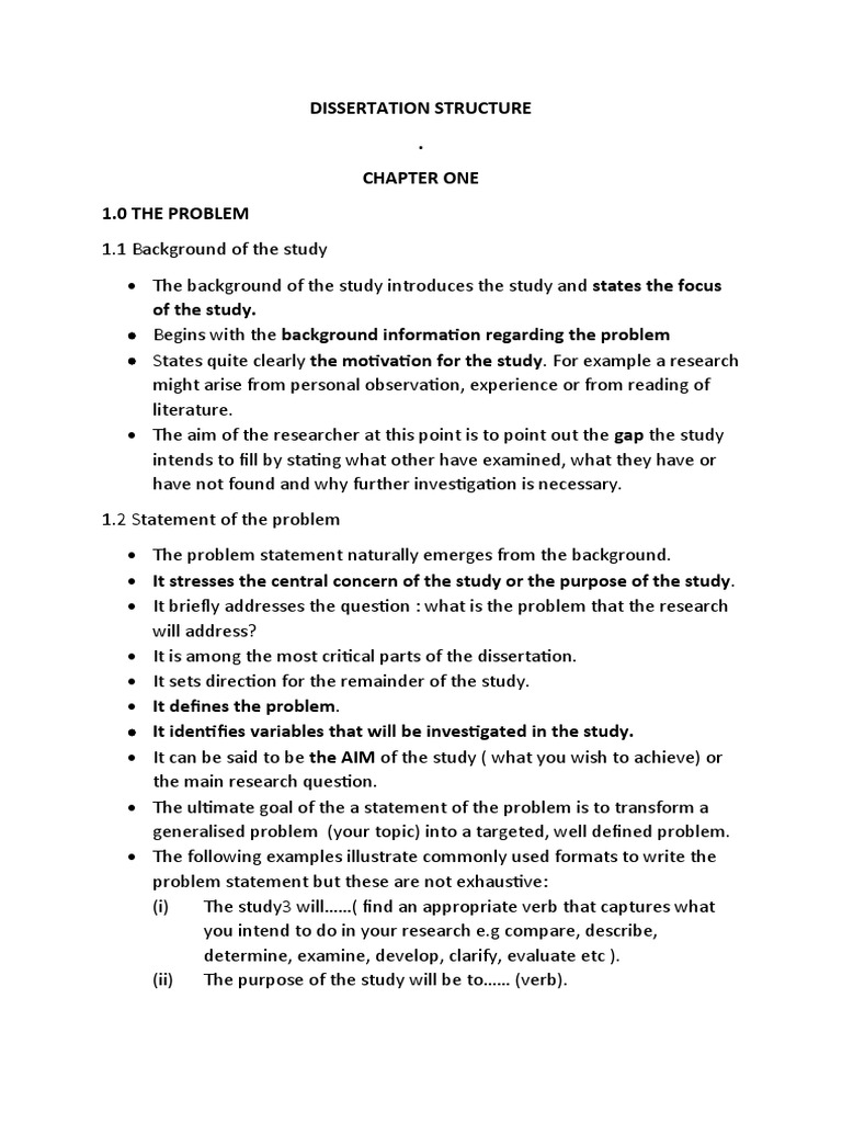 An Introduction to Dissertation Structure: Examining the Key Components ...