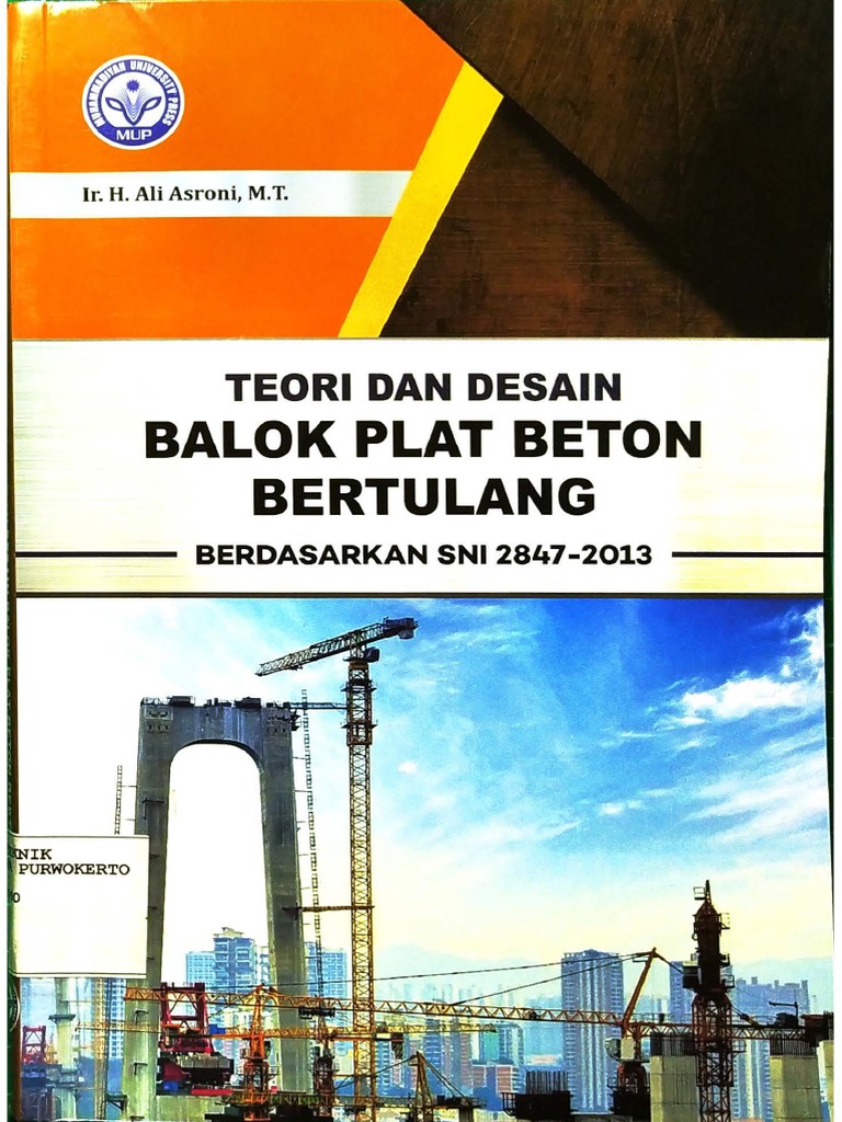 Teori Dan Desain Balok Plat Beton Bertulang Berdasarkan Sni 2847-2013 ...