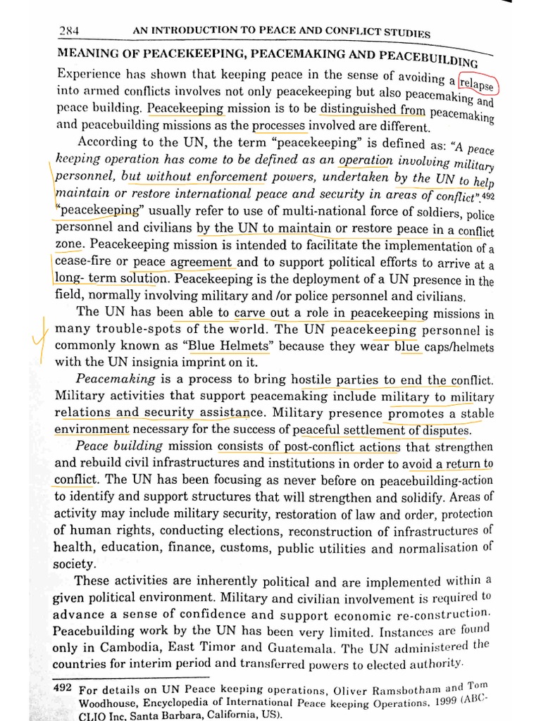 Methods of Conflict Resolution | PDF